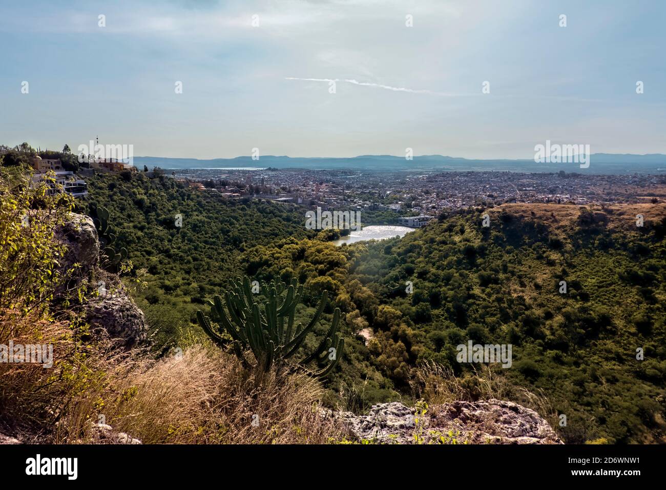 Canyon view, El Charco del Ingenio Botanic Garden, San Miguel de ...