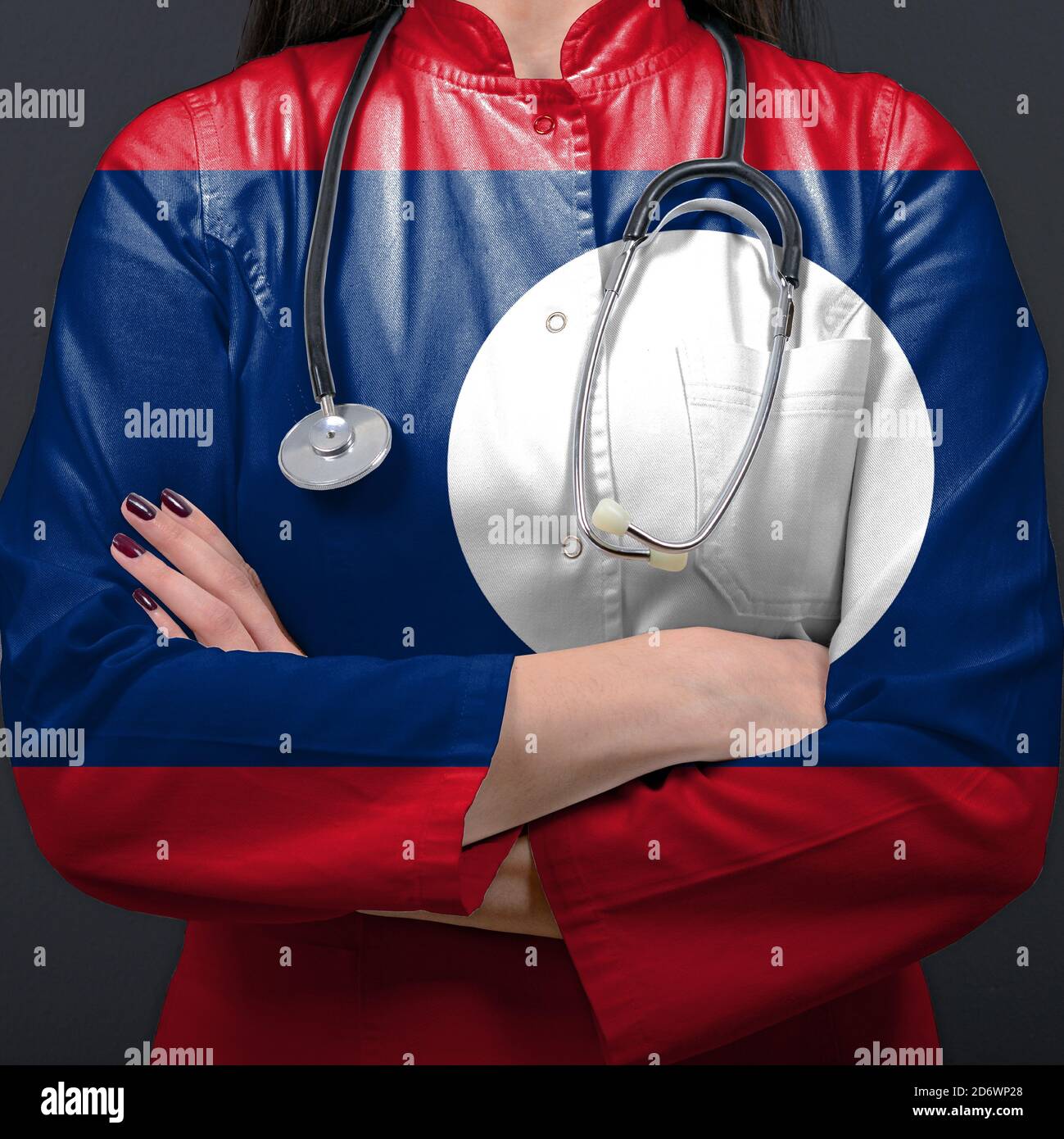 Laos health system hi-res stock photography and images - Alamy