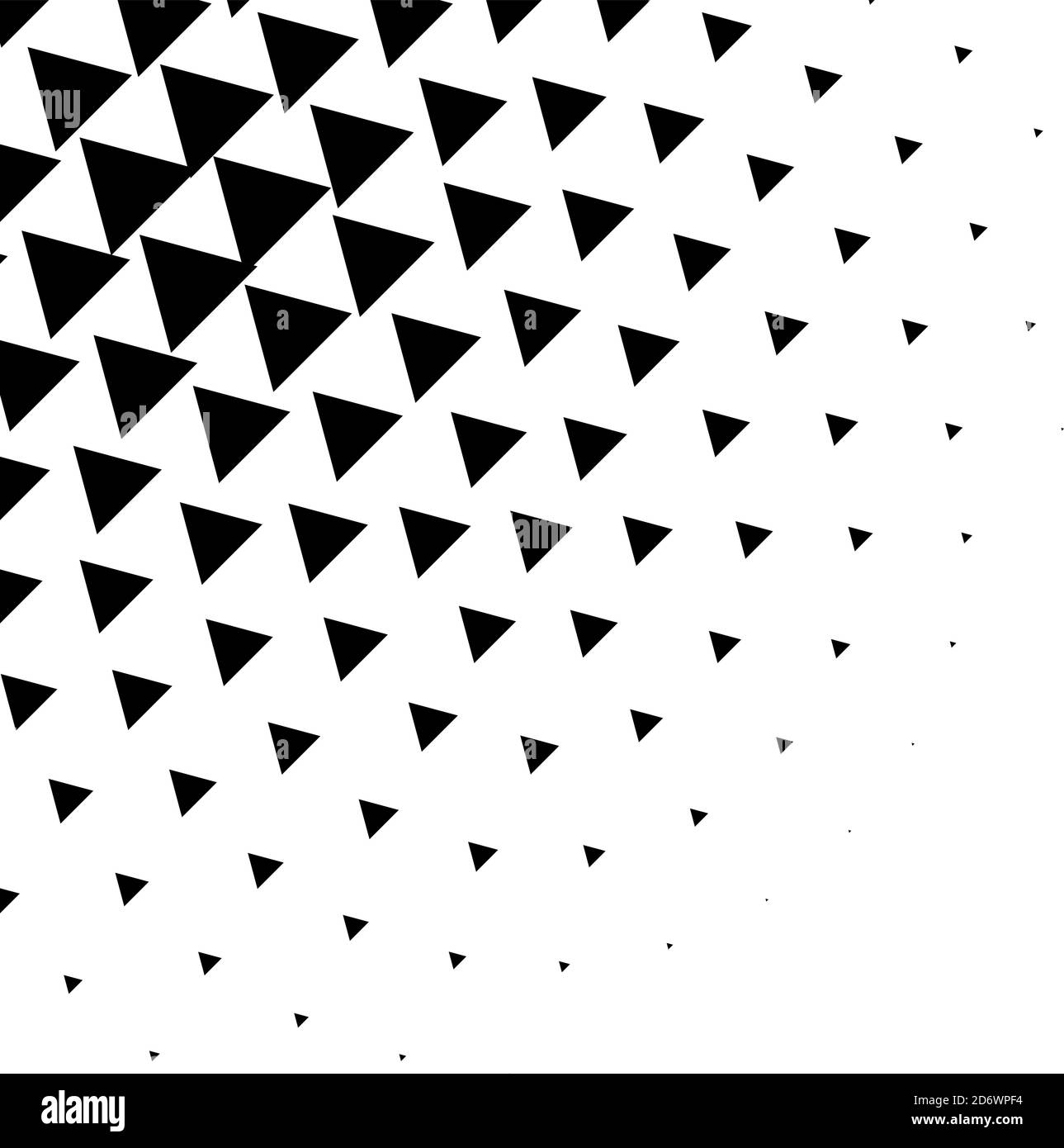 Half tone triangles hi-res stock photography and images - Alamy