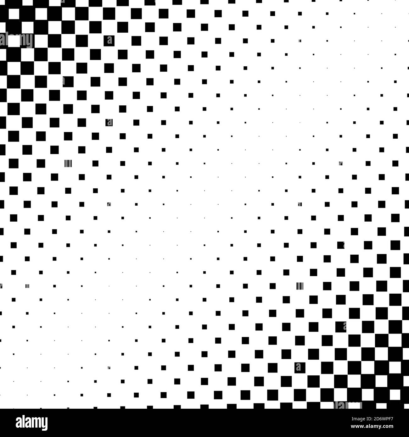Squares halftone geometric background pattern and texture vector ...