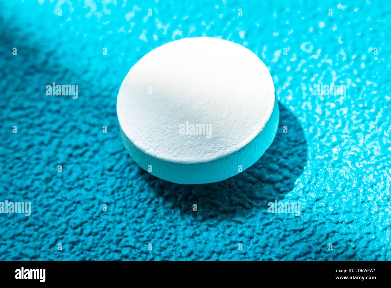Still life of a white tablet Stock Photo - Alamy
