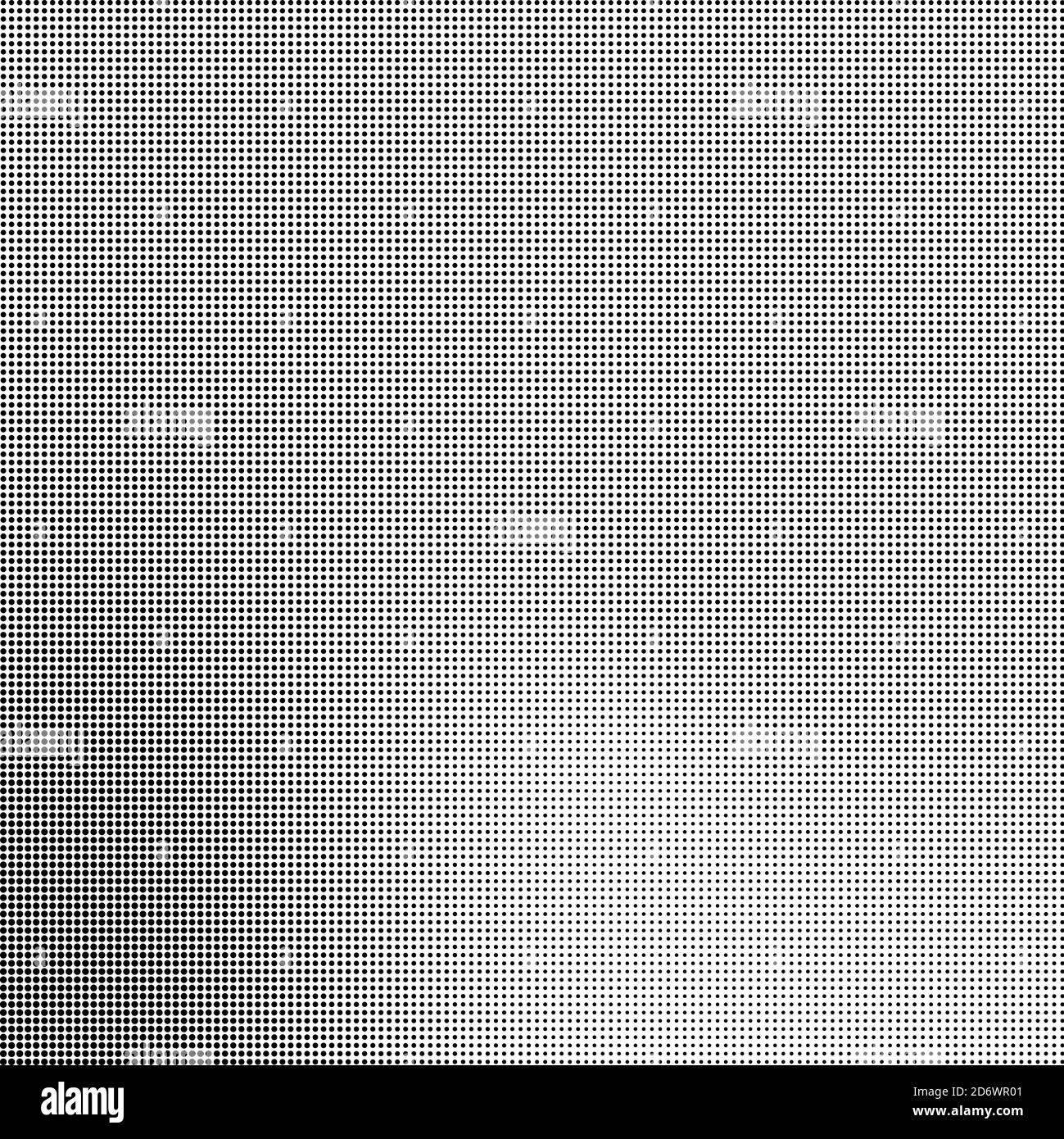 Circle halftone, screentone vector illustrations. Dots, dotted ...