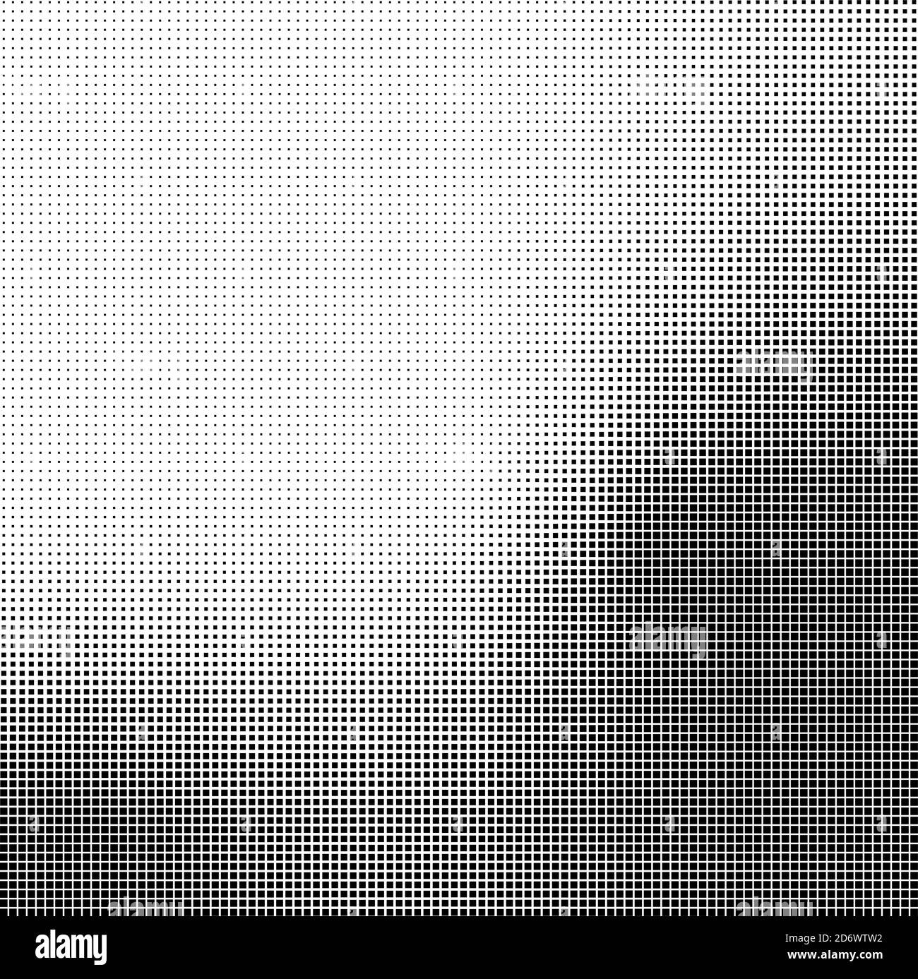 Squares halftone geometric background pattern and texture vector ...