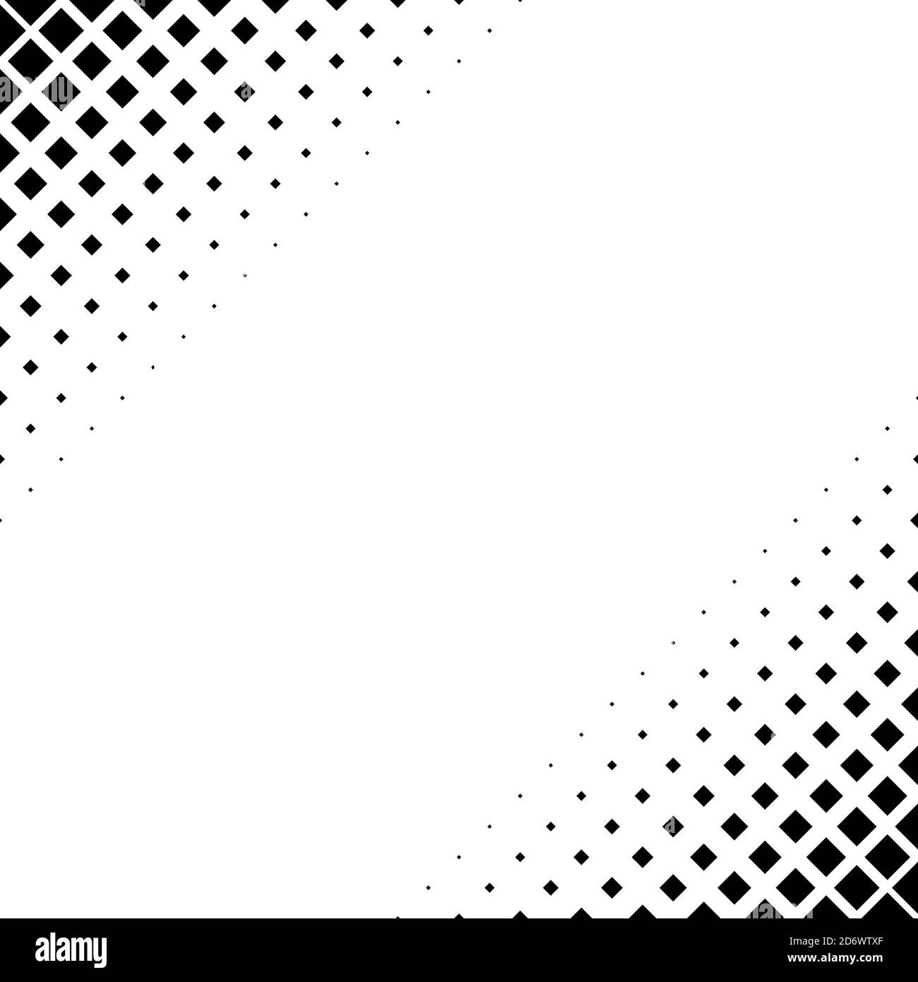 Squares halftone geometric background pattern and texture vector ...