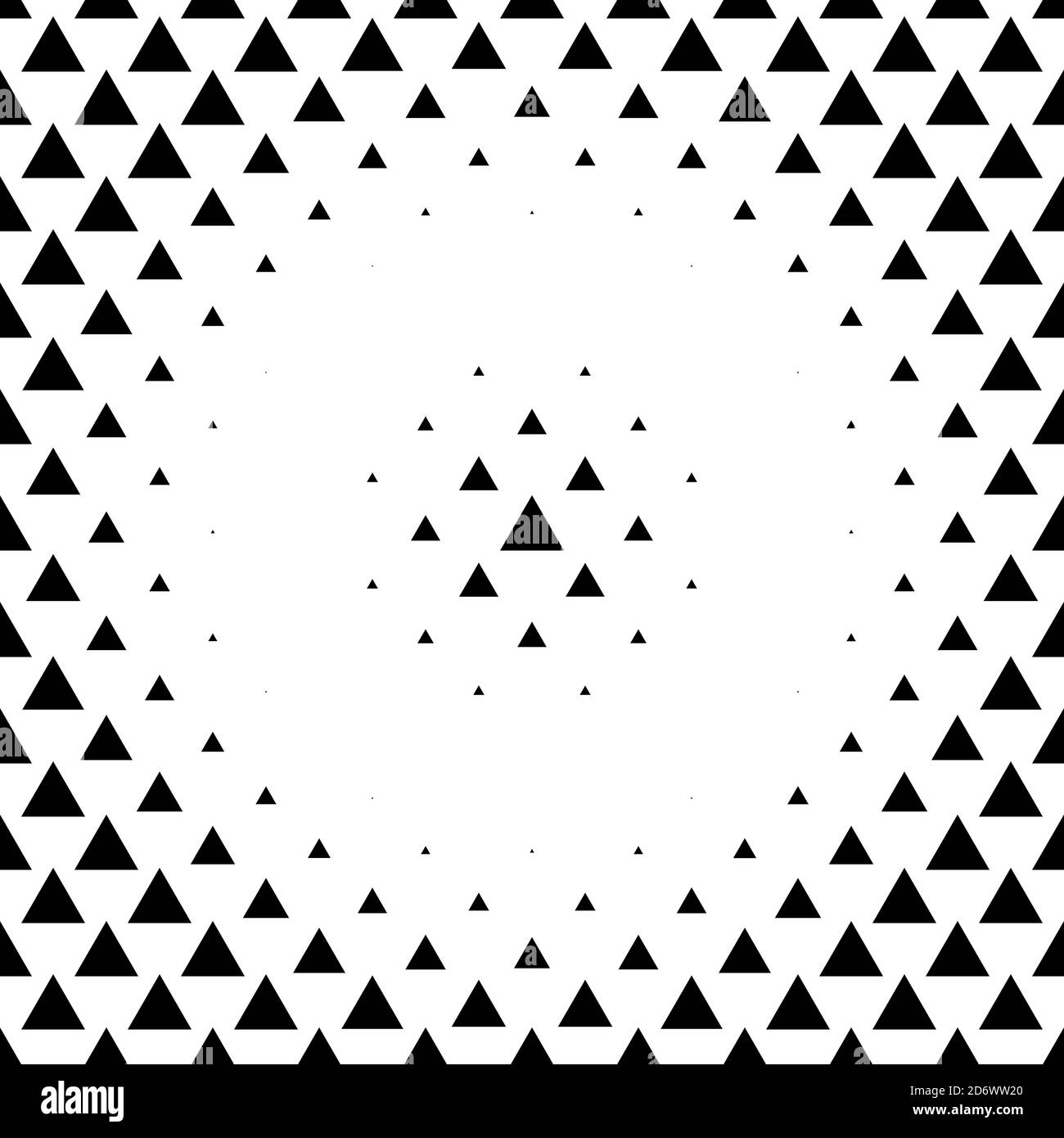 Triangles halftone vector illustration. Triangle geometric background ...