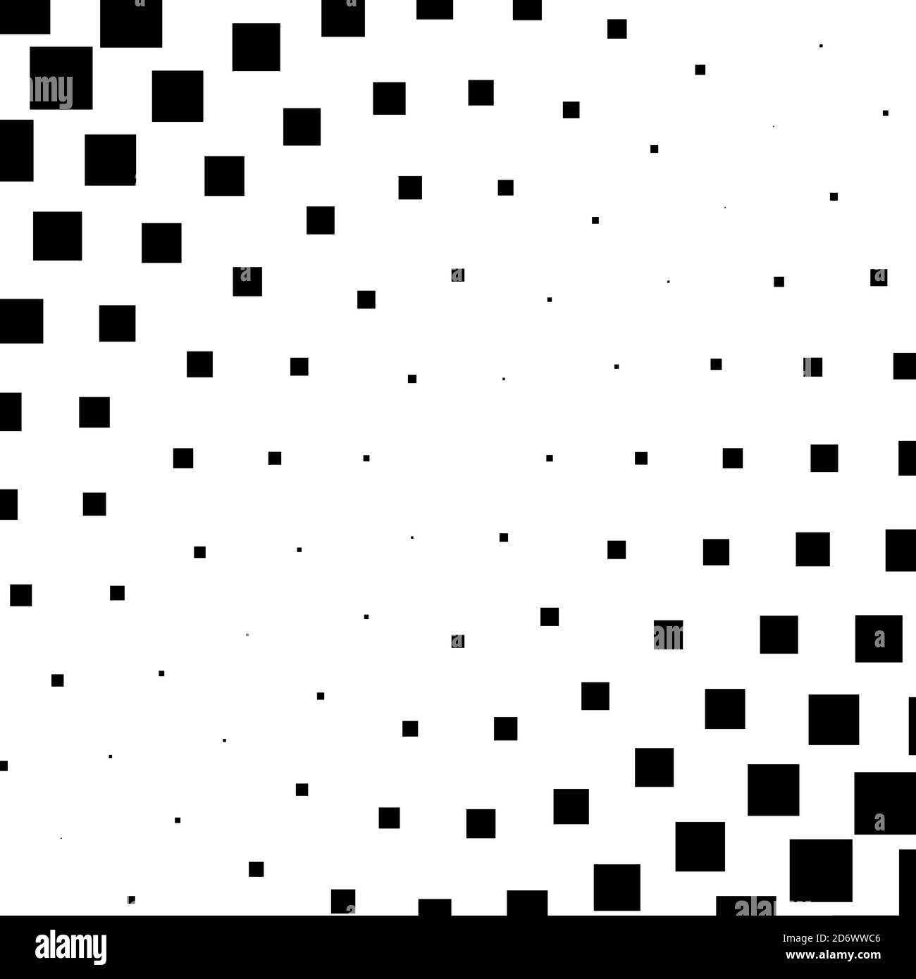 Squares halftone geometric background pattern and texture vector ...