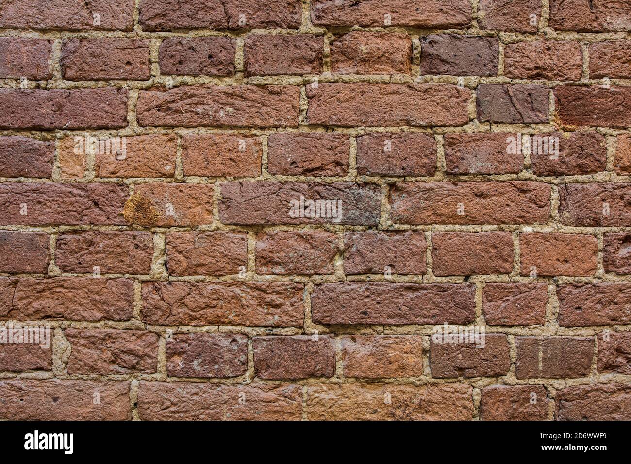 The texture of the old masonry of red brick Stock Photo - Alamy