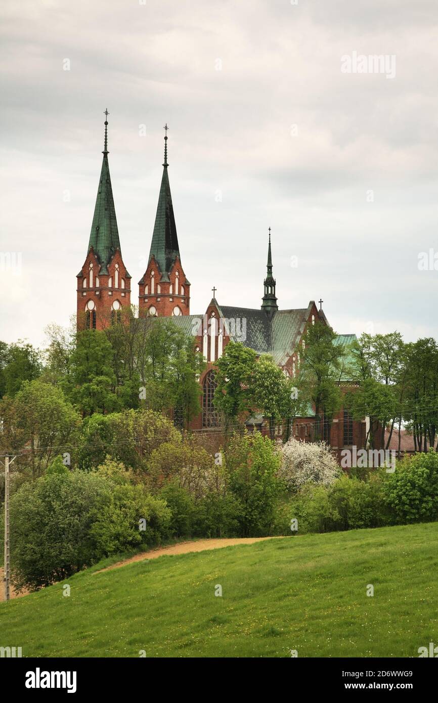 Church Transfiguration of Lord in Garbow. Poland Stock Photo - Alamy