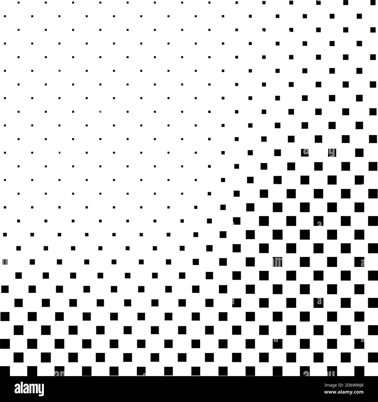 Squares halftone geometric background pattern and texture vector ...