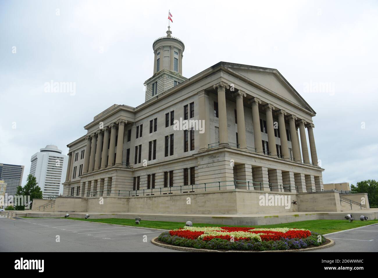 Tennessee State Capitol, Nashville, Tennessee TN, USA. This building, built with Greek Revival ...