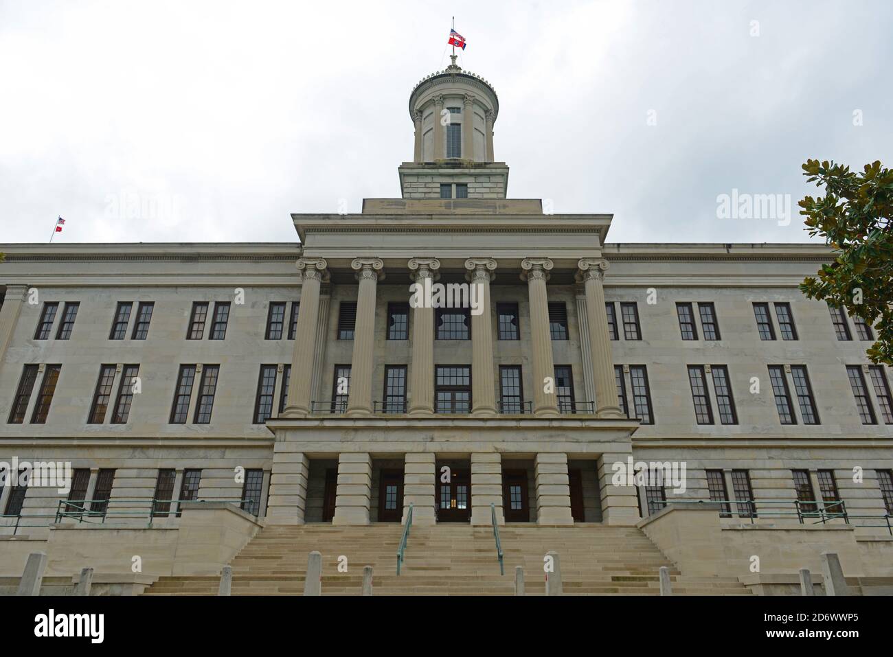 Tennessee State Capitol, Nashville, Tennessee TN, USA. This building, built with Greek Revival ...