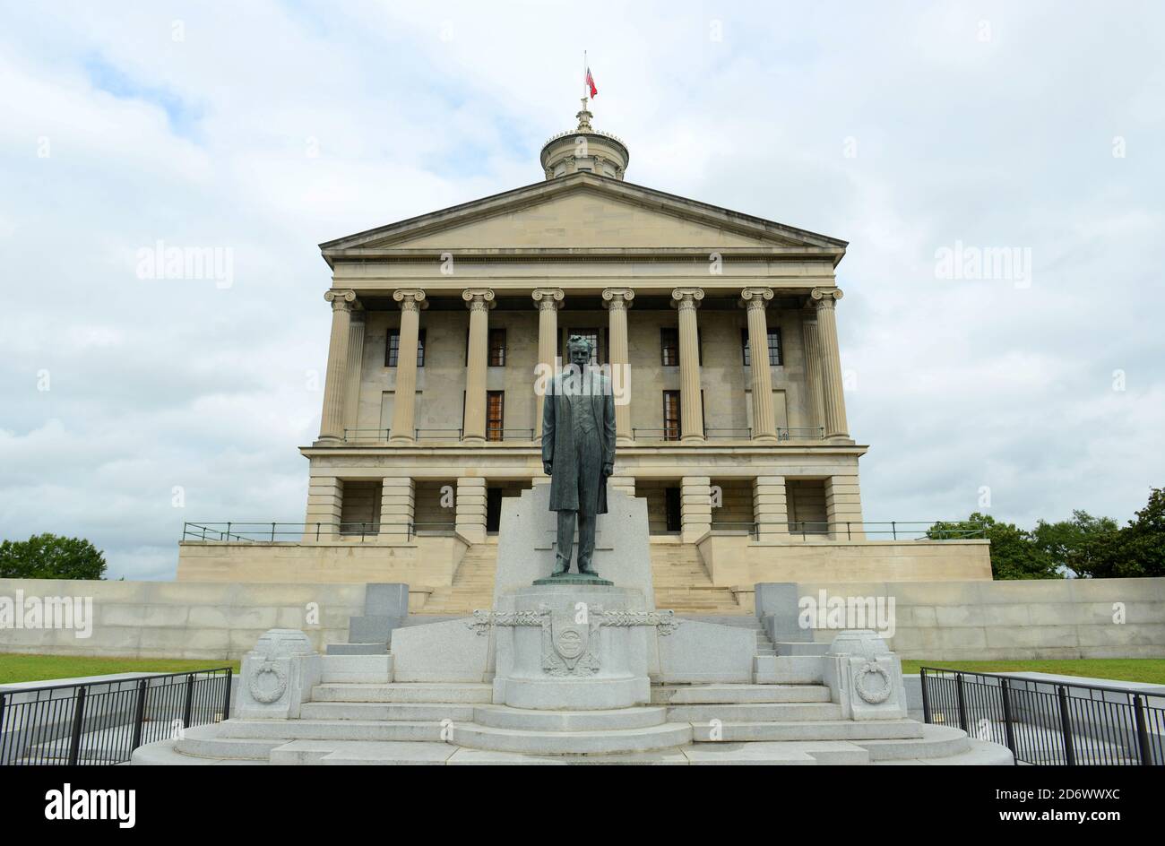 Tennessee State Capitol, Nashville, Tennessee TN, USA. This building, built with Greek Revival ...