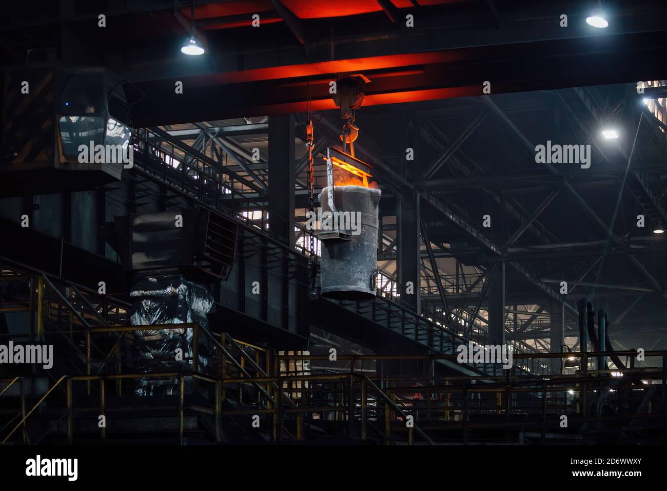 Ladle Crane High Resolution Stock Photography and Images - Alamy