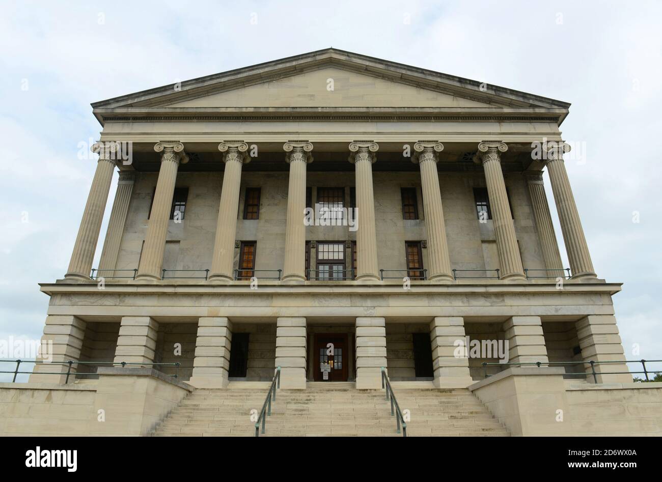 Tennessee State Capitol, Nashville, Tennessee TN, USA. This building, built with Greek Revival ...