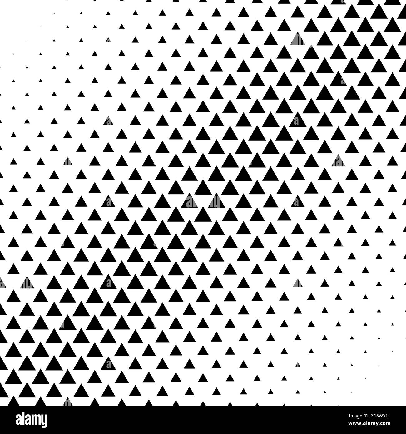 Triangles halftone vector illustration. Triangle geometric background ...