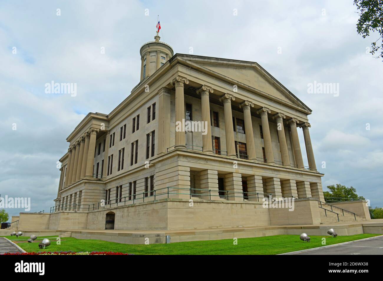 Tennessee State Capitol, Nashville, Tennessee TN, USA. This building, built with Greek Revival ...