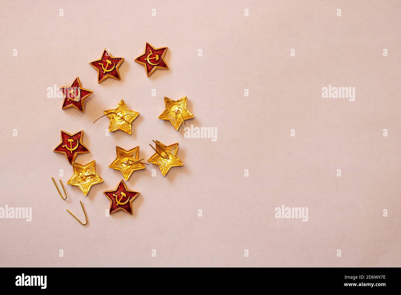 Five pointed communist star hi-res stock photography and images - Alamy
