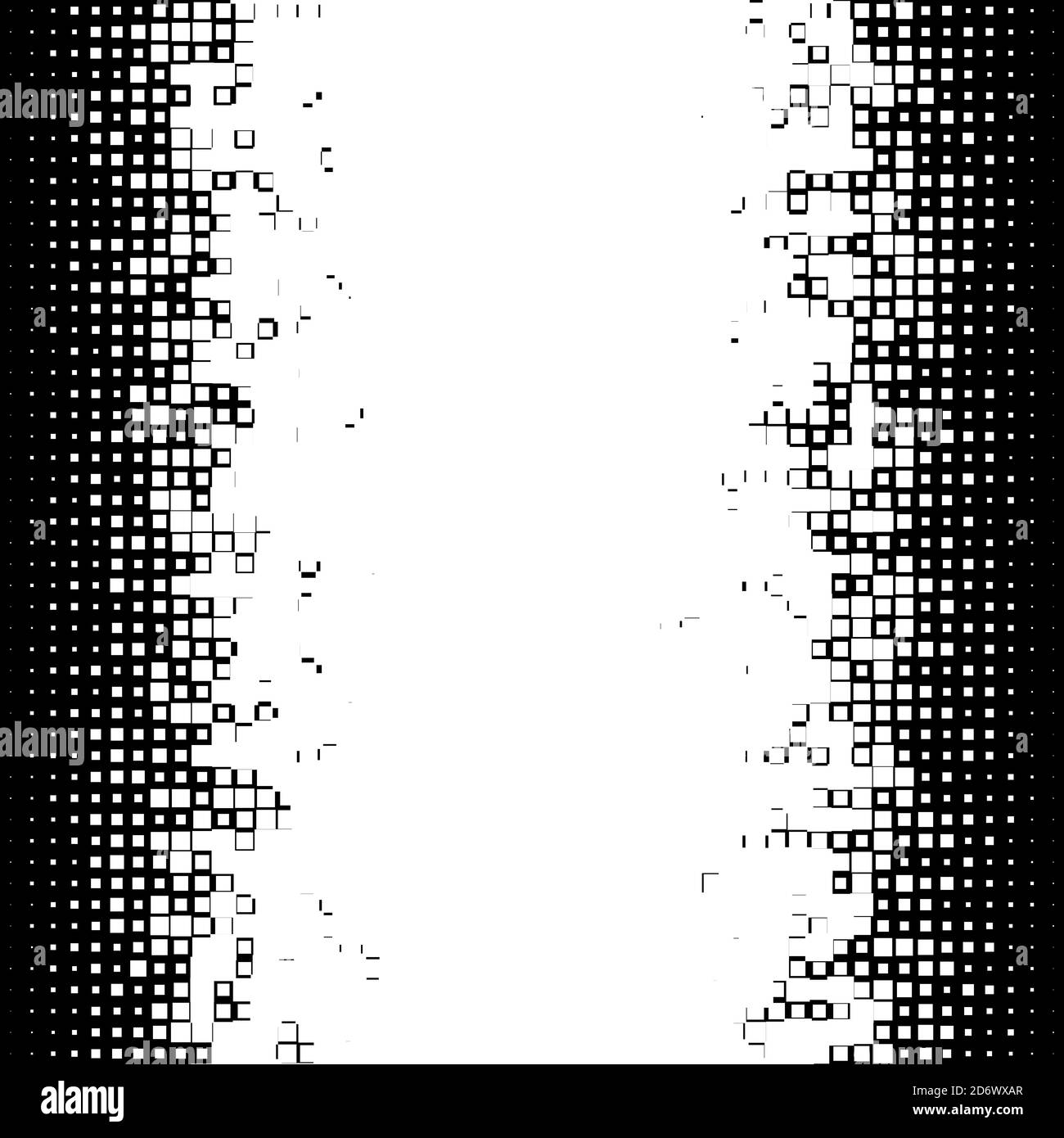 Random squares, blocks halftone (half tone) texture, pattern background ...