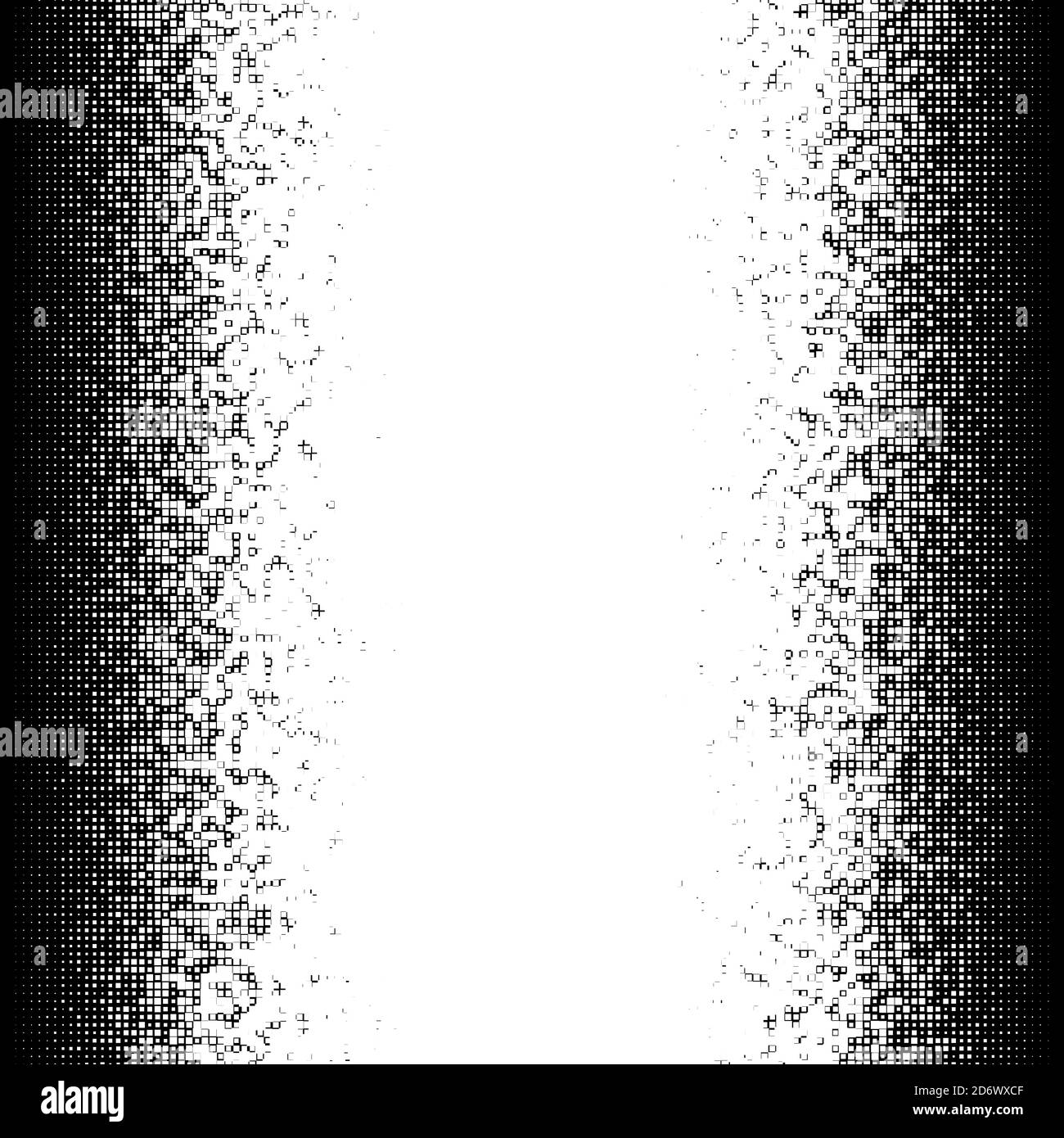 Random squares, blocks halftone (half tone) texture, pattern background ...