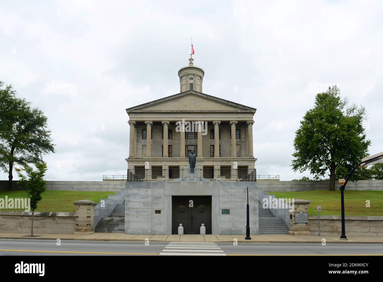 Tennessee State Capitol, Nashville, Tennessee TN, USA. This building, built with Greek Revival ...
