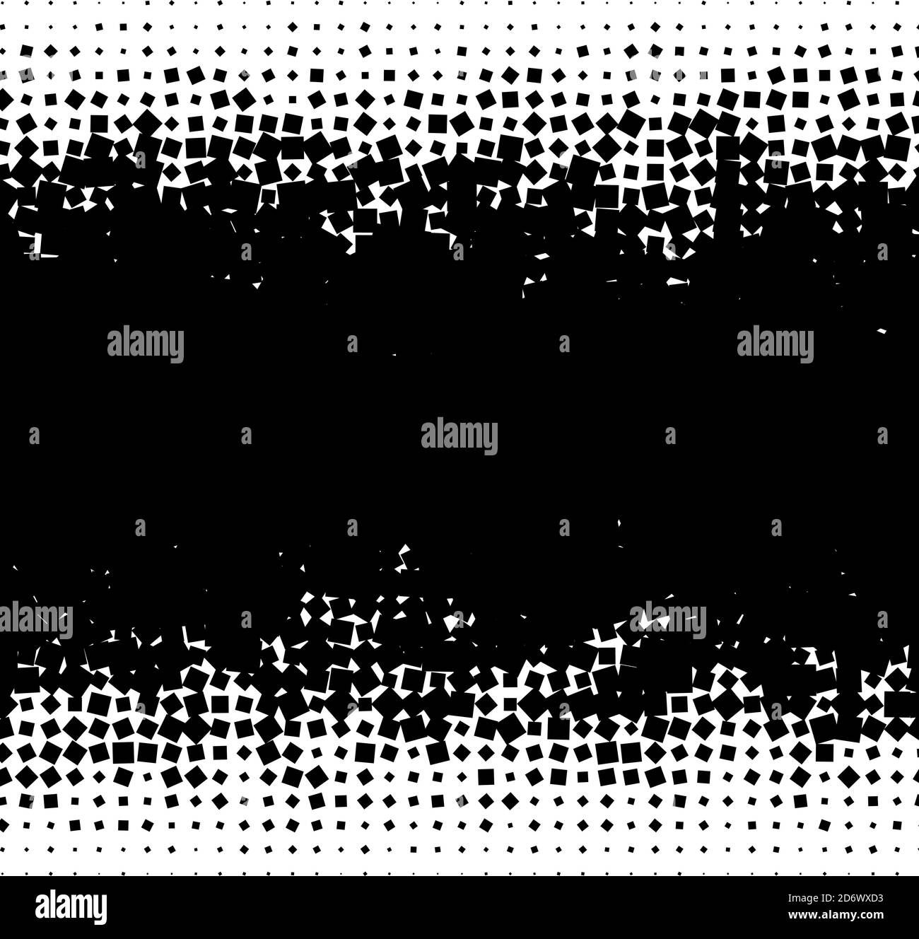 Random squares, blocks halftone (half tone) texture, pattern background ...