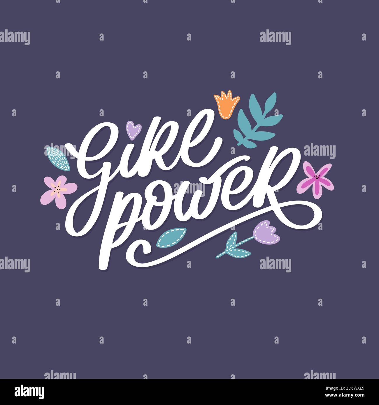 Powerful lettering Stock Vector Images - Alamy