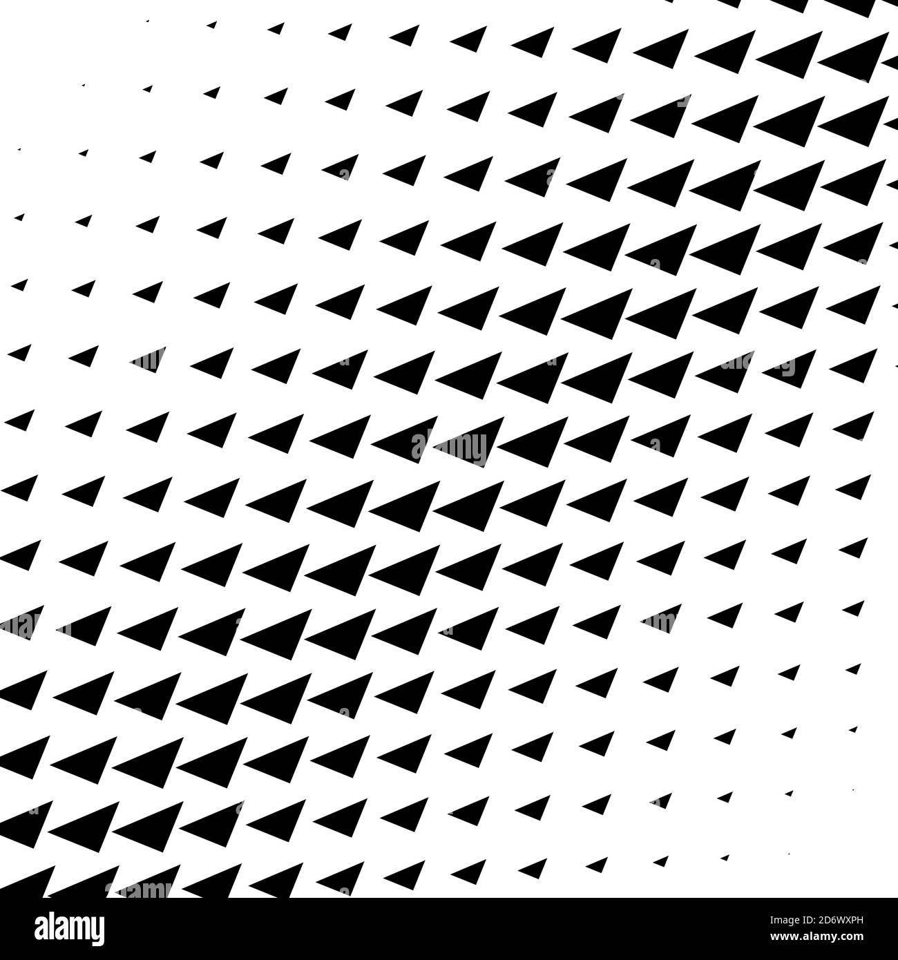 Triangles halftone vector illustration. Triangle geometric background ...