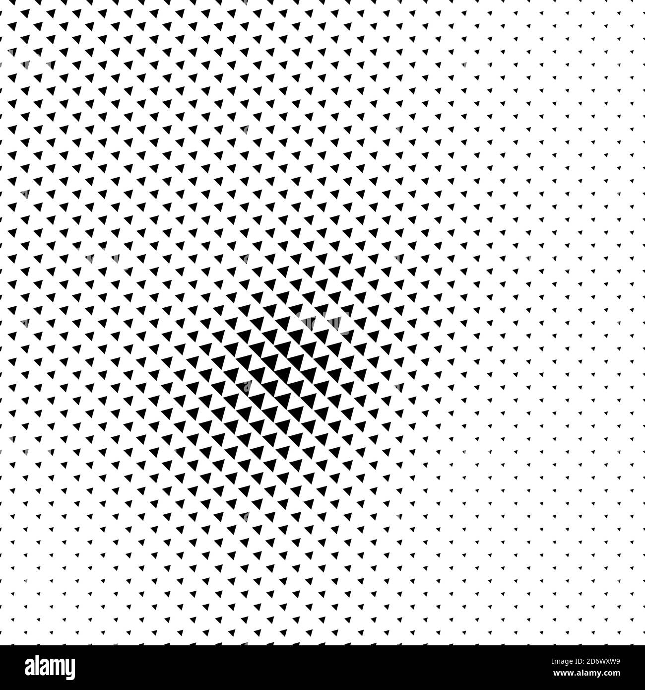 Triangles halftone vector illustration. Triangle geometric background ...
