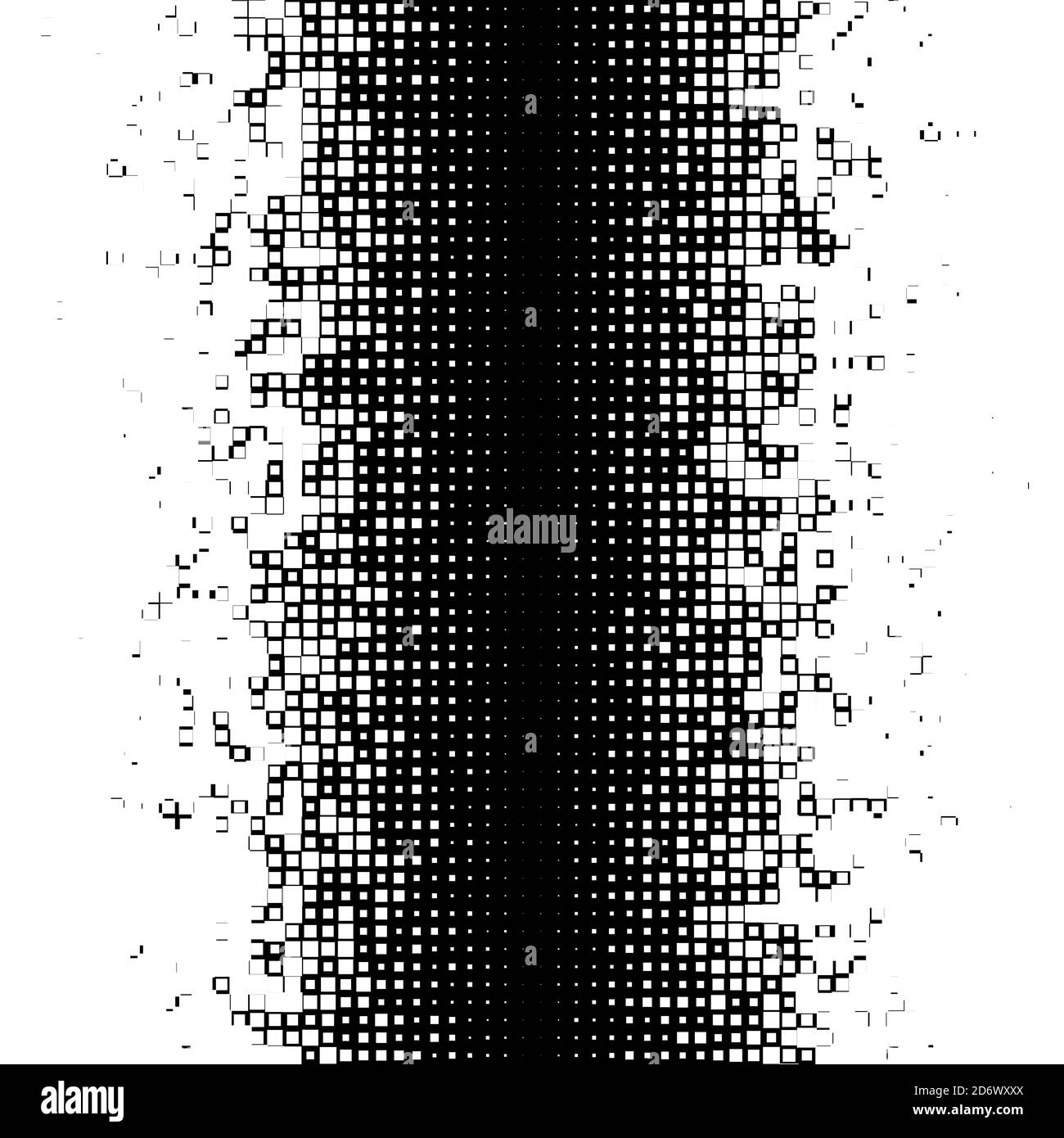 Random squares, blocks halftone (half tone) texture, pattern background ...