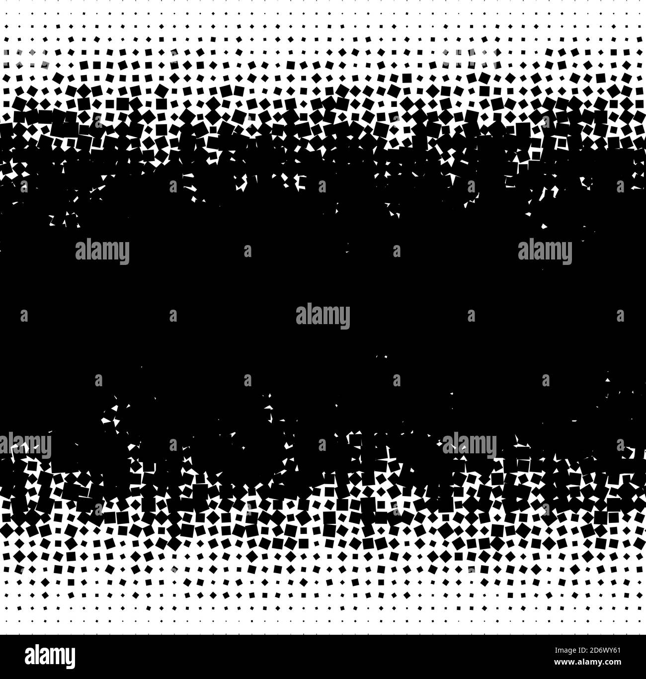Random squares, blocks halftone (half tone) texture, pattern background ...