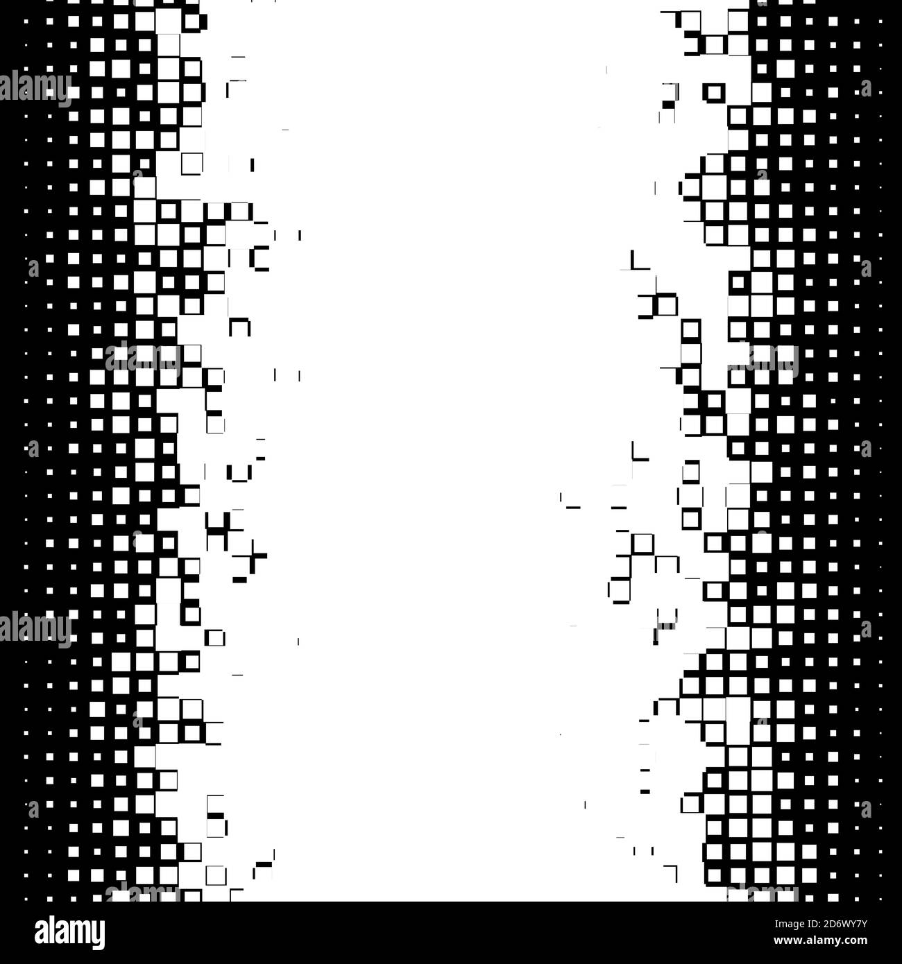 Random squares, blocks halftone (half tone) texture, pattern background ...