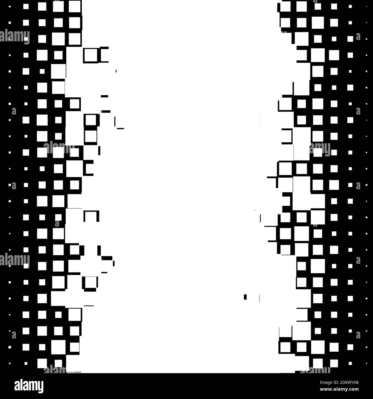 Random squares, blocks halftone (half tone) texture, pattern background ...