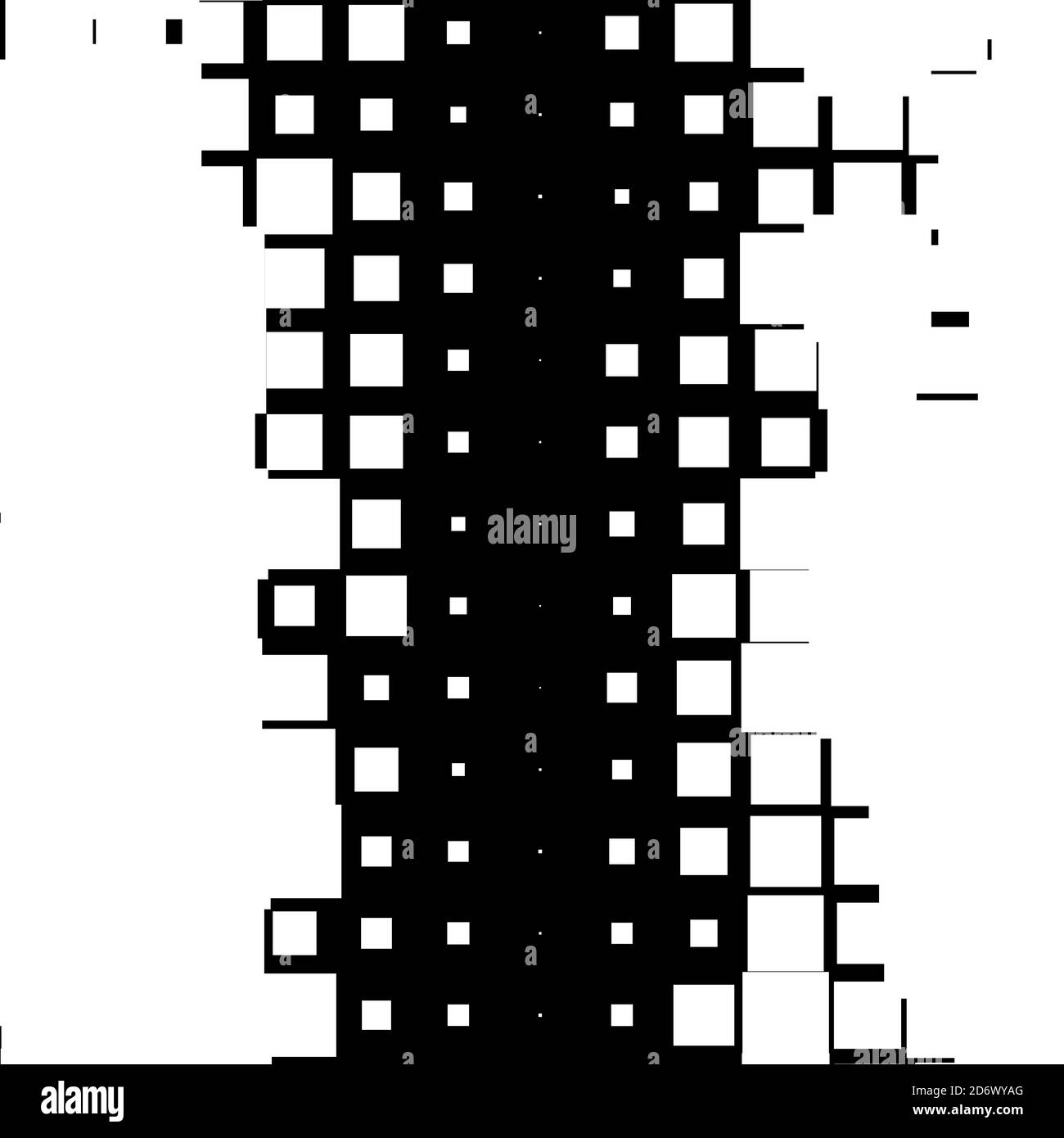 Random squares, blocks halftone (half tone) texture, pattern background ...