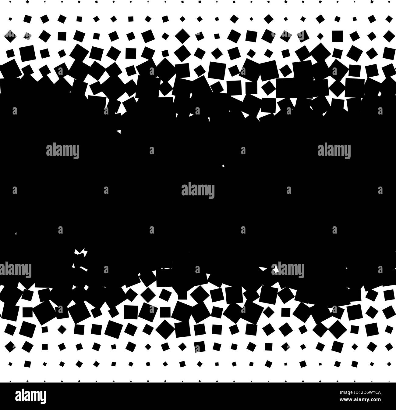 Random squares, blocks halftone (half tone) texture, pattern background ...