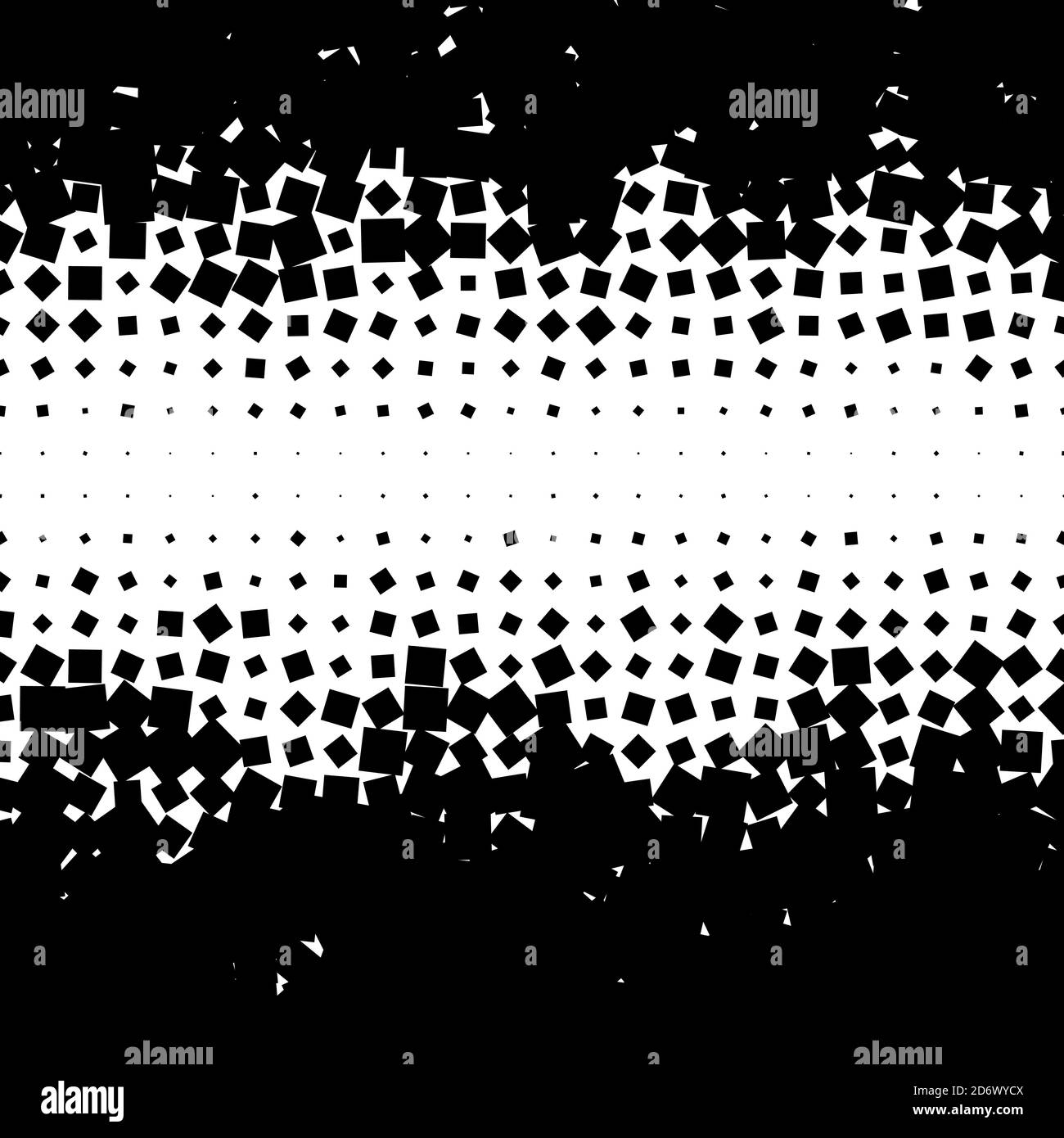 Random squares, blocks halftone (half tone) texture, pattern background ...