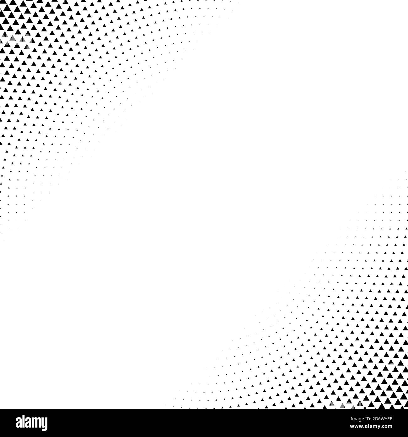 Triangles halftone vector illustration. Triangle geometric background ...