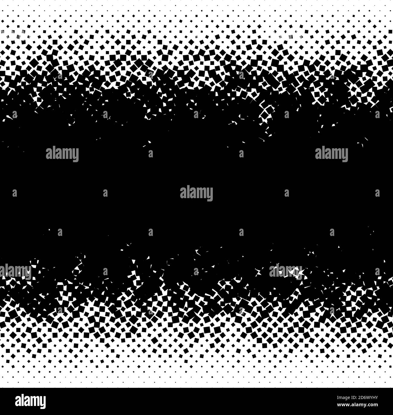 Random squares, blocks halftone (half tone) texture, pattern background ...