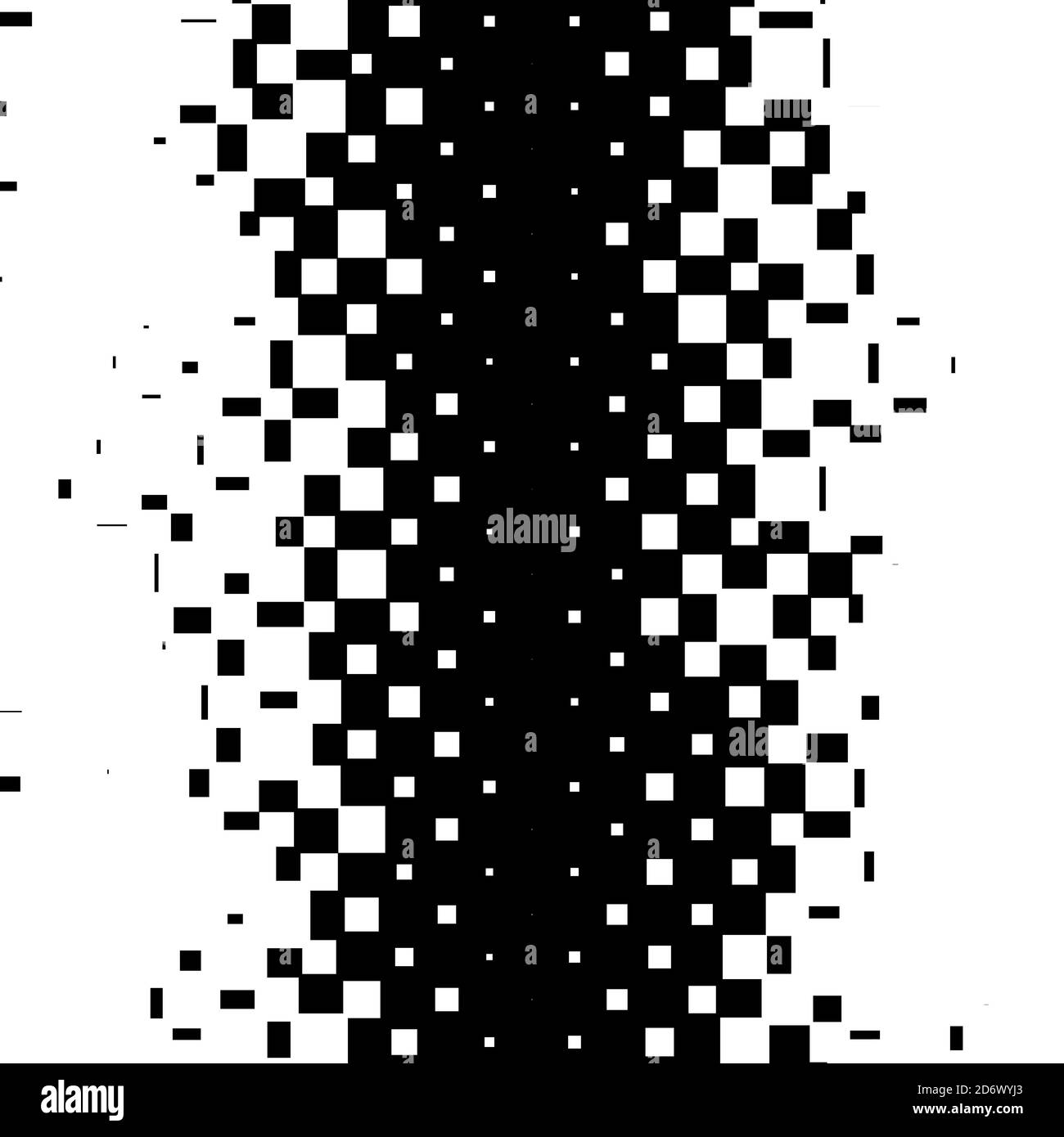 Random squares, blocks halftone (half tone) texture, pattern background ...