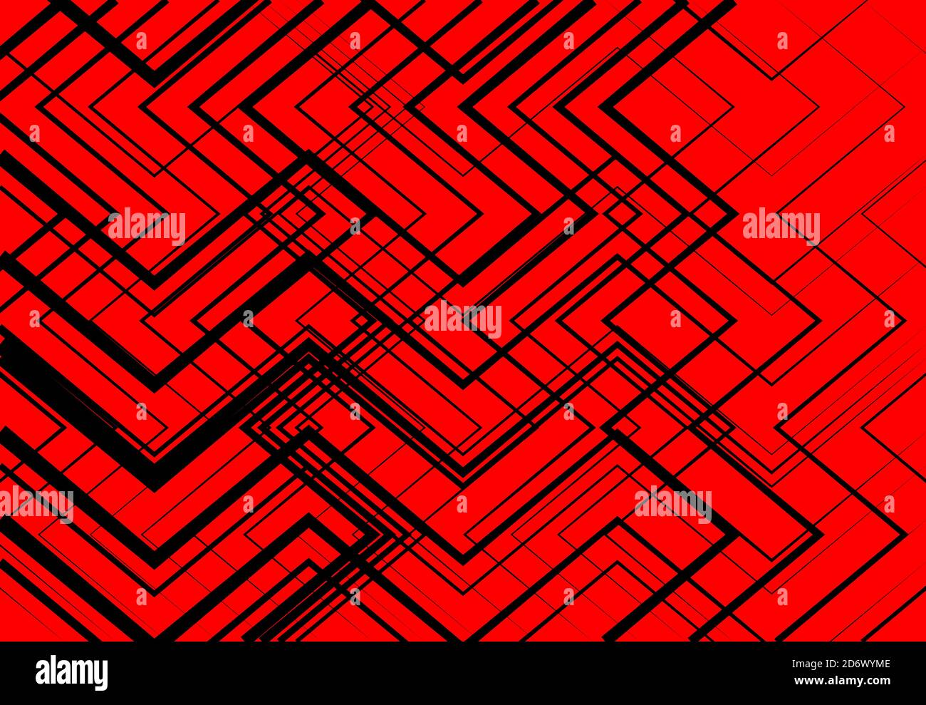 Geometric Structure Network Chaotic Jumble Of Straight Angular Intersecting Lines Abstract