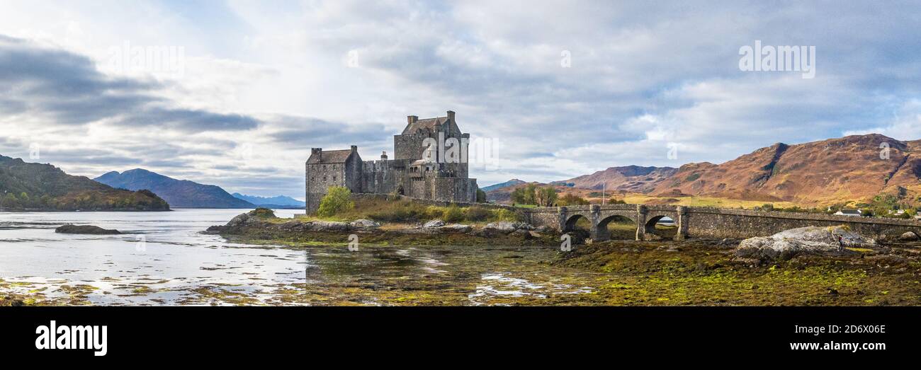 Eilean Donan Castle, Isle of Donan, Ross and Cromarty, Highland ...