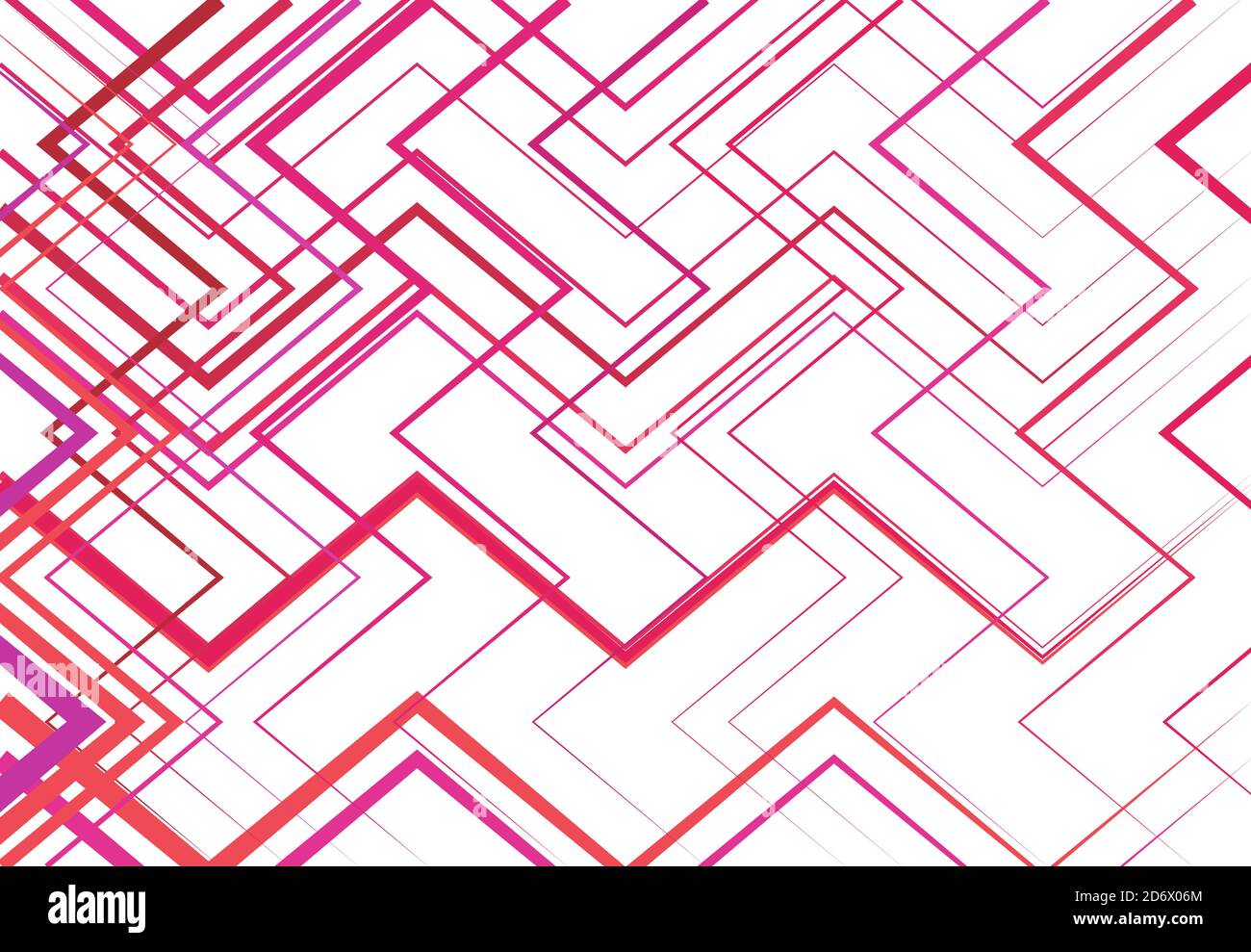 Geometric Structure Network Chaotic Jumble Of Straight Angular Intersecting Lines Abstract