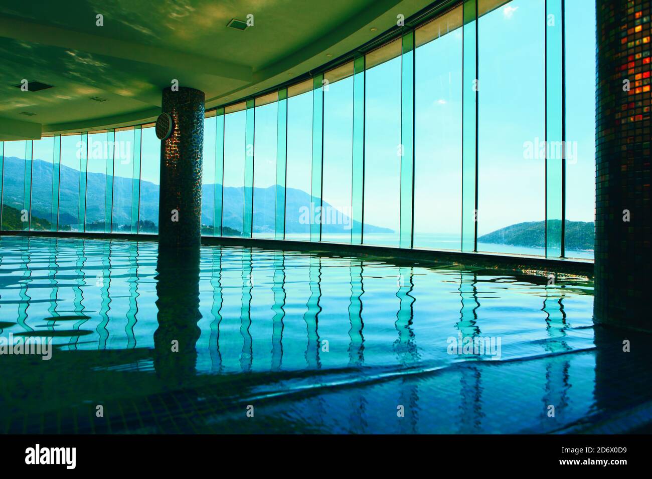 Futuristic swimming pool design hi-res stock photography and images - Alamy
