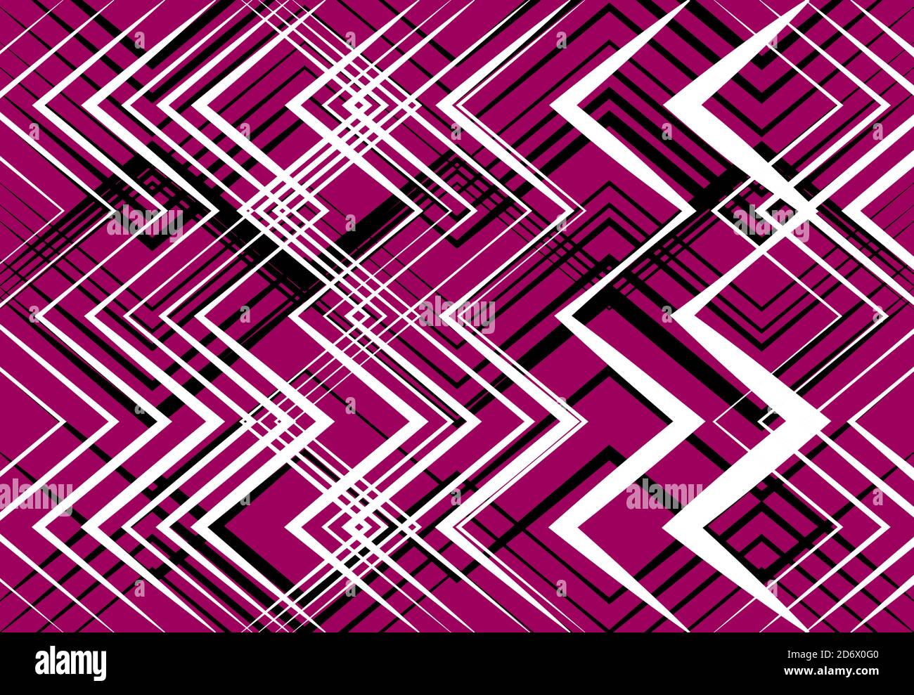 Geometric Structure Network Chaotic Jumble Of Straight Angular