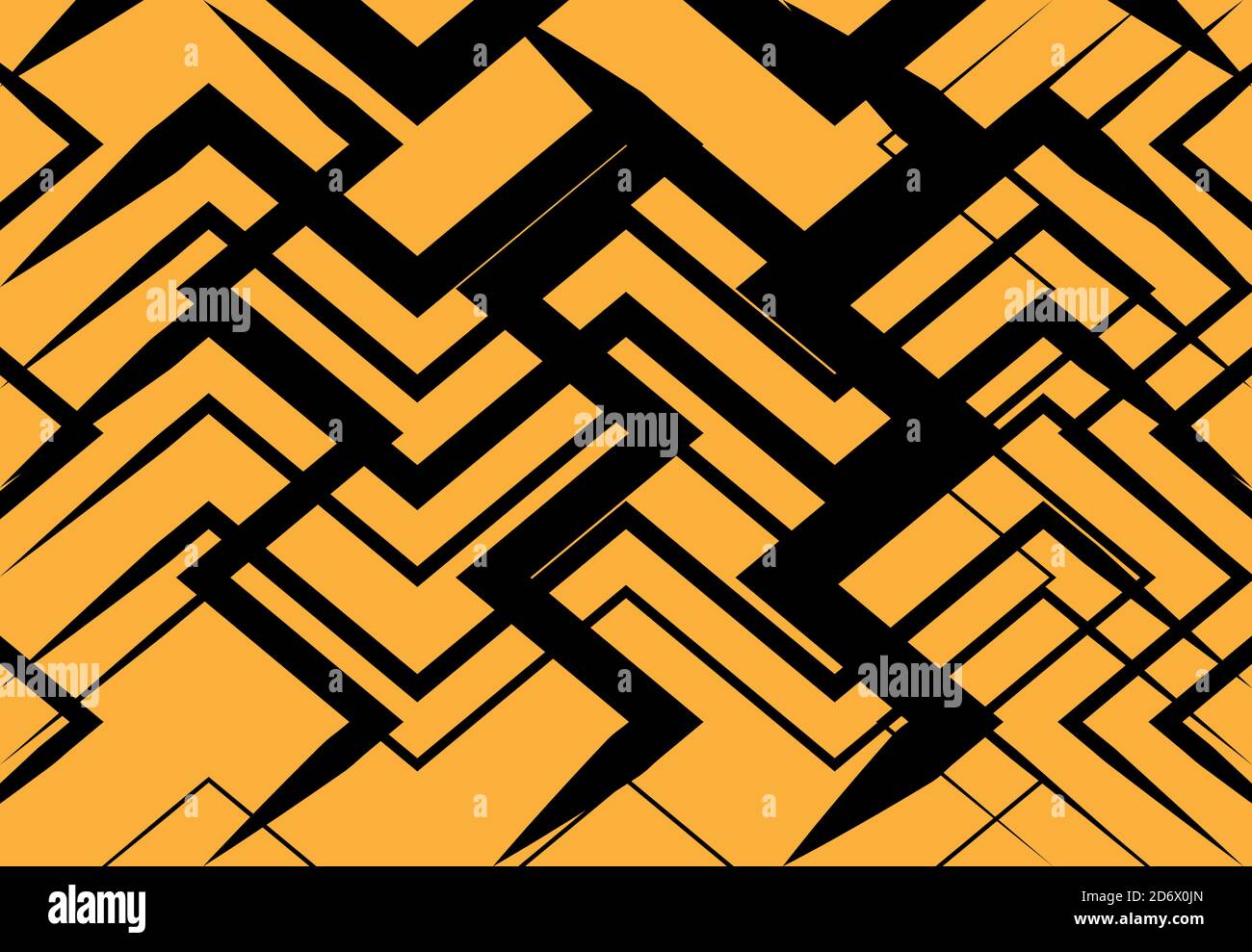 Geometric Structure Network Chaotic Jumble Of Straight Angular