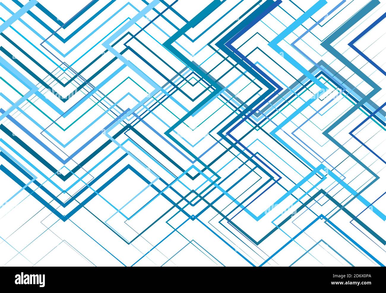 Geometric structure, network, chaotic jumble of straight, angular intersecting lines. Abstract ...