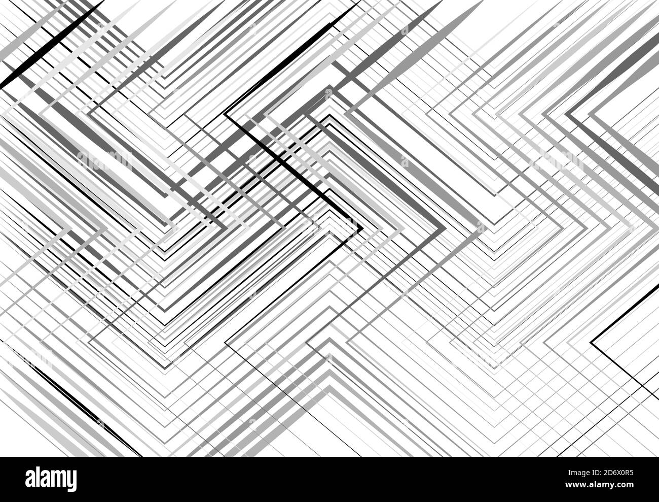 Geometric Structure Network Chaotic Jumble Of Straight Angular Intersecting Lines Abstract