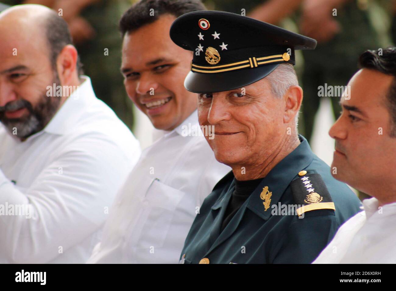 MERIDA, MEXICO - OCTOBER 4: Photo File Salvador Cienfuegos during the ...