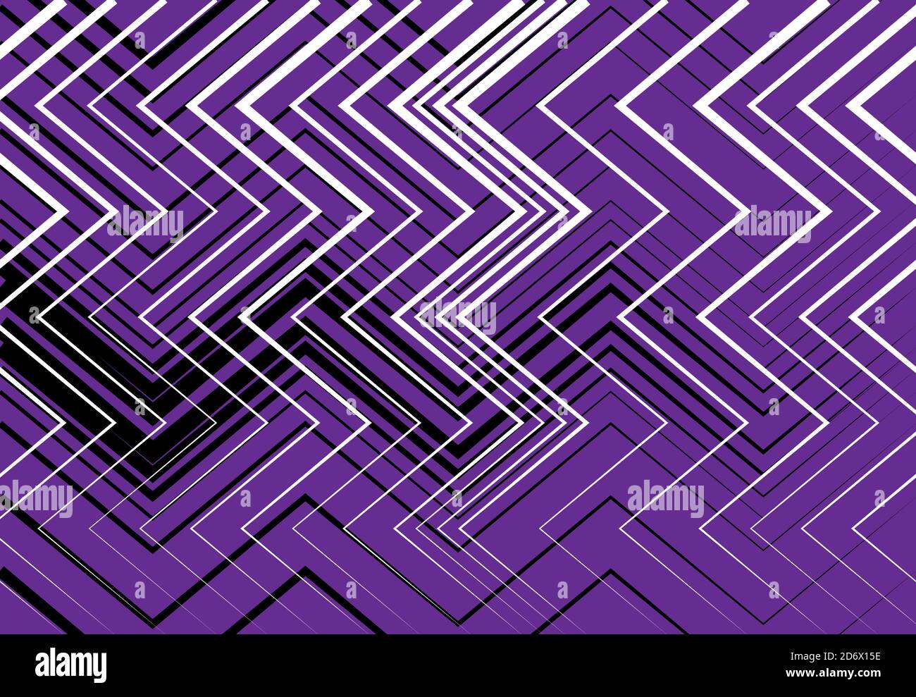Geometric structure, network, chaotic jumble of straight, angular ...