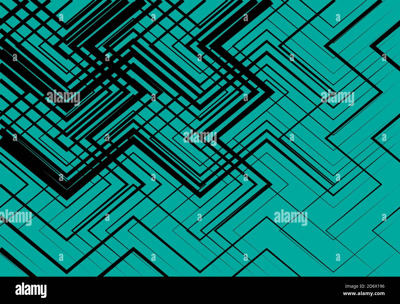 Geometric Structure Network Chaotic Jumble Of Straight Angular Intersecting Lines Abstract