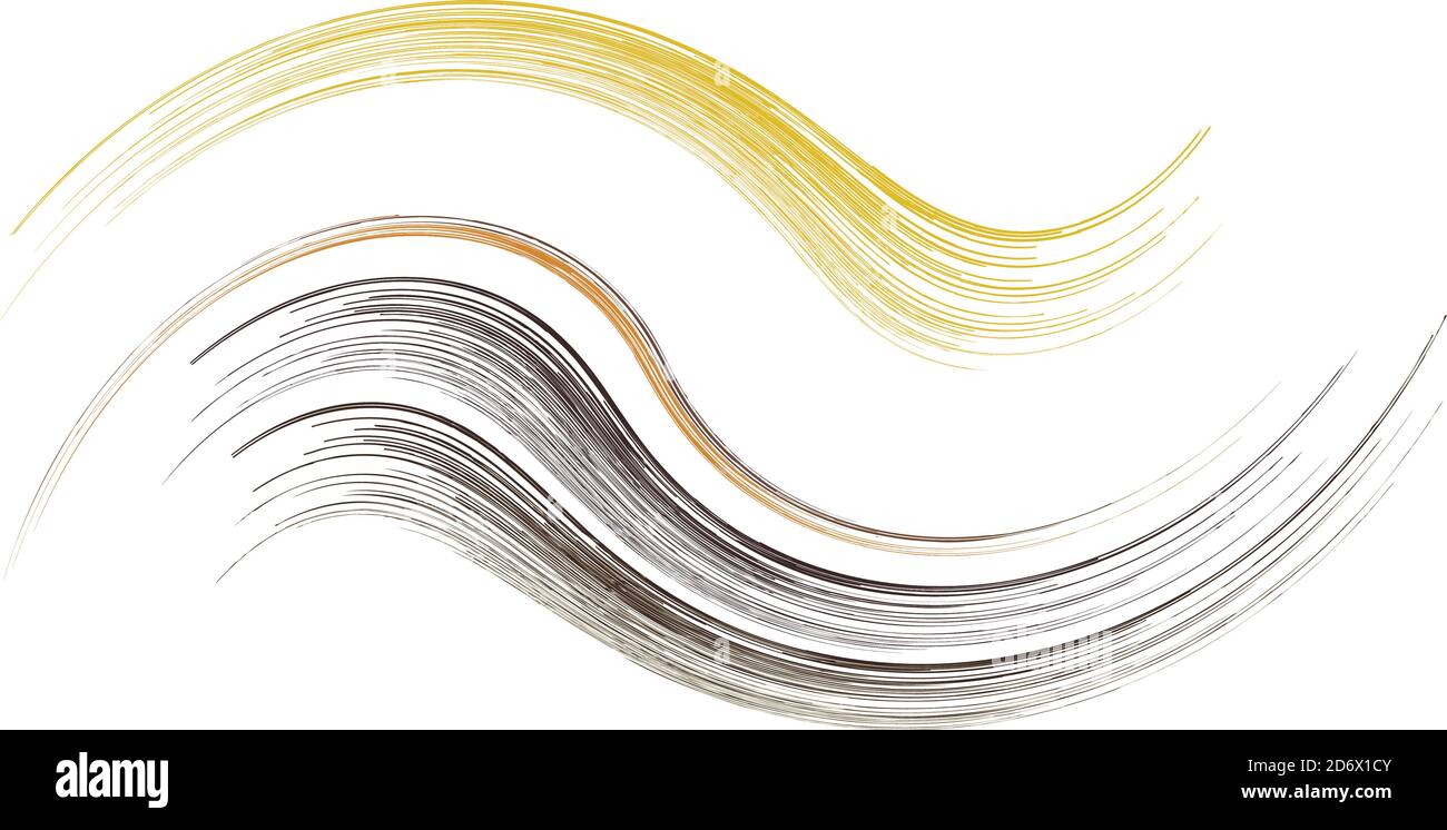 Curve rotated Volute, Helix shape. Colorful Spiral, swirl and twirl ...